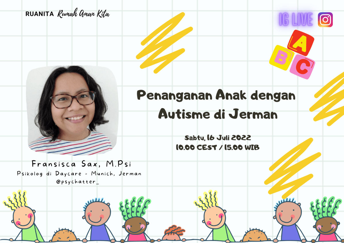 (IG LIVE) Penanganan Anak dengan Autisme di Jerman – Ruanita – Indonesia