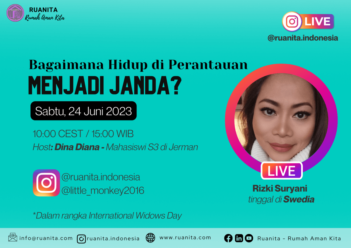 (IG LIVE) Bagaimana Tantangan Hidup Menjadi Janda di Perantauan ...